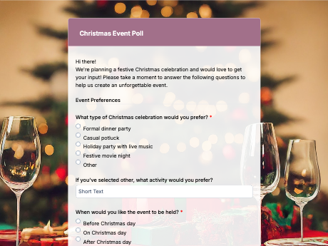 Free Form Online Builder & Form Creator | Form QR code generator | TIGER FORM